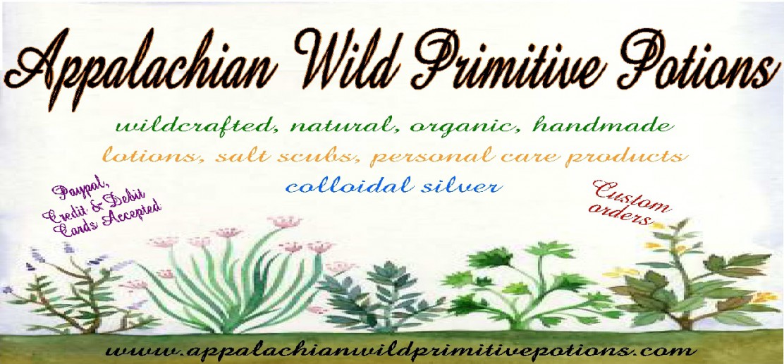 Appalachian Wild Primitive Potions | All Organic, Natural & Therapeutic ...